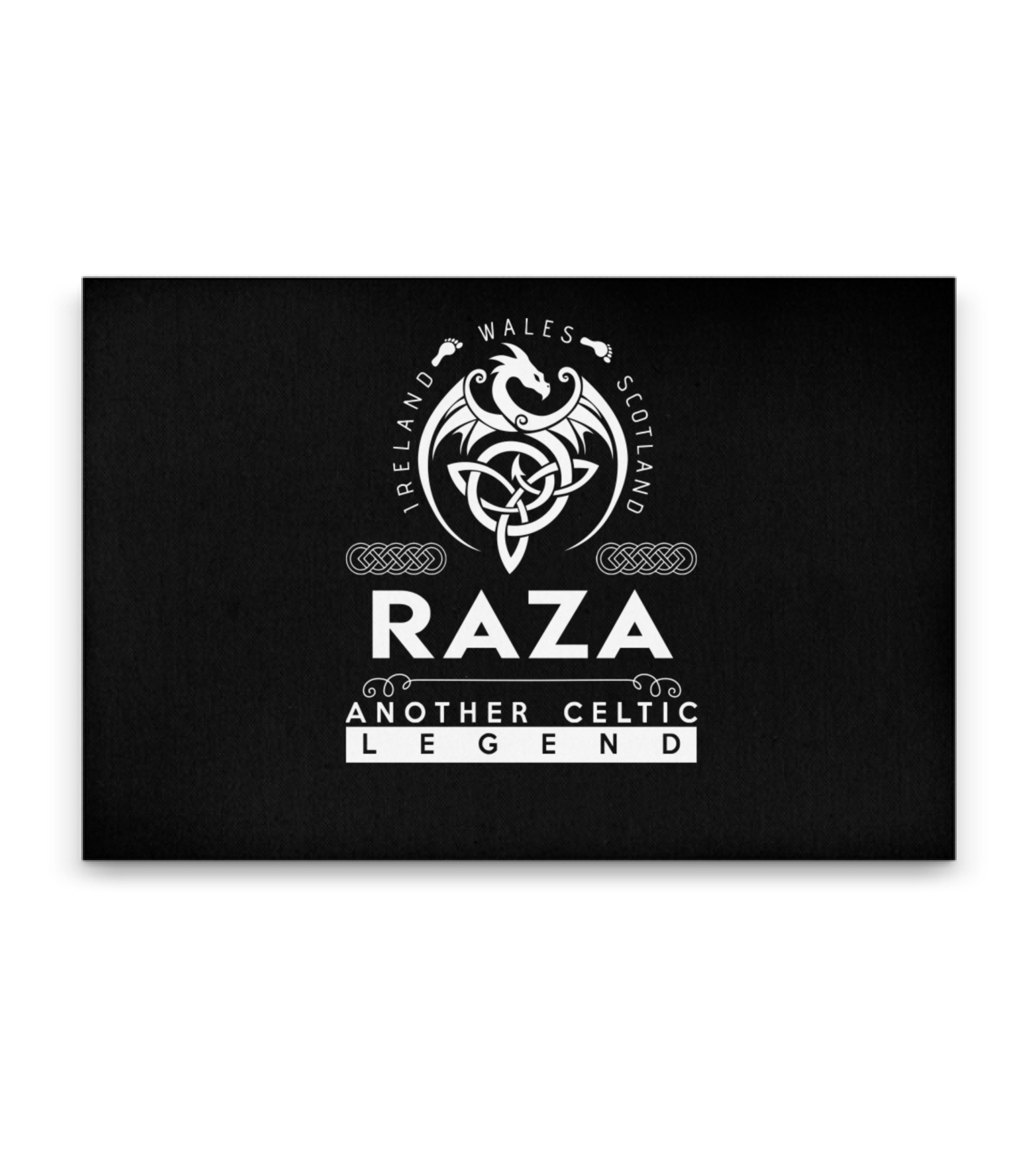 Raza Name Logo