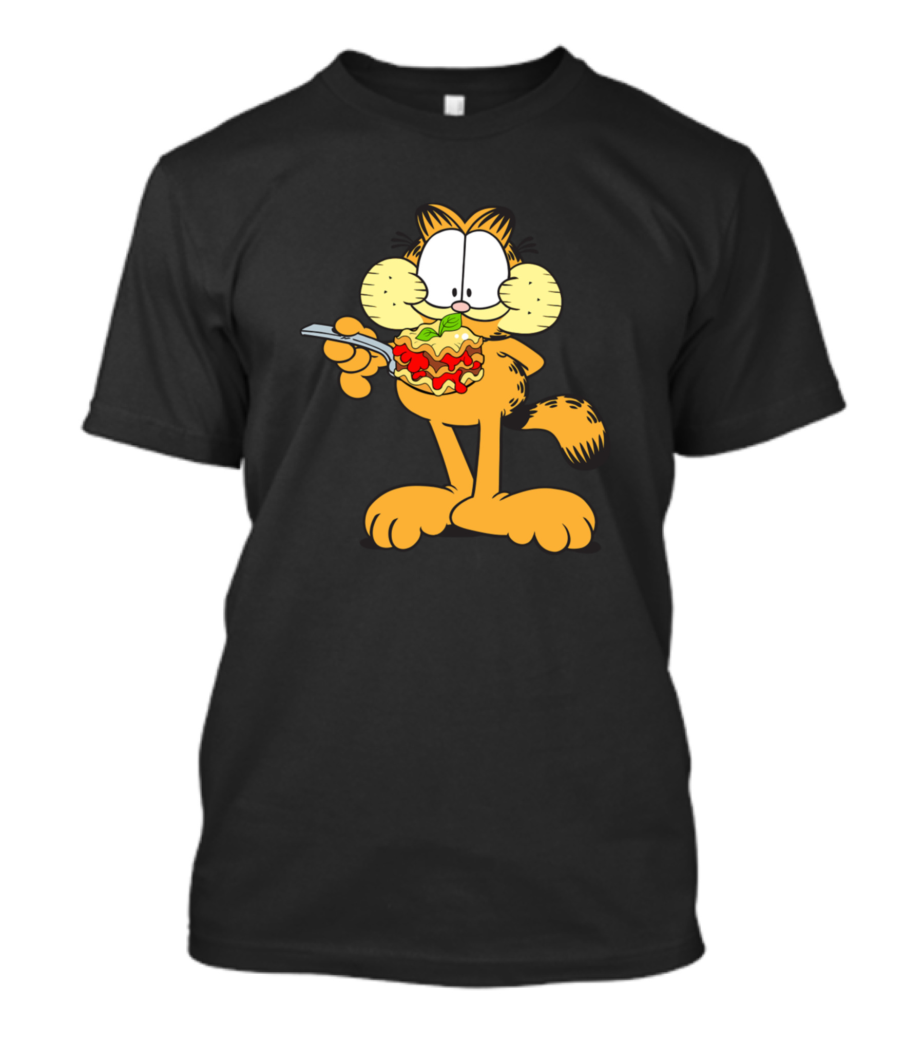 Garfield Eating Sandwich