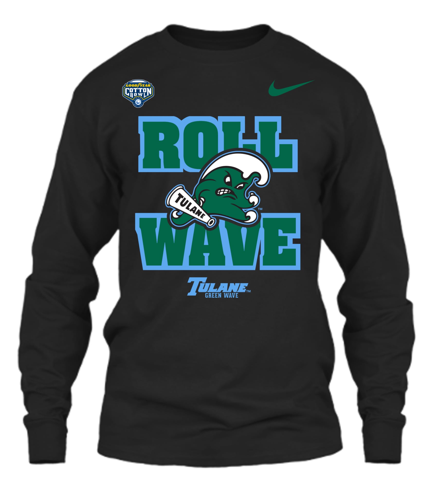 Roll Wave Tulane Logo